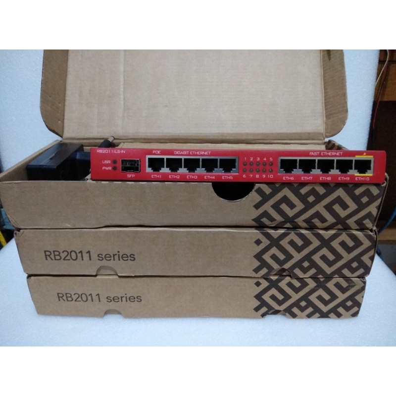 Mikrotik RB2011iLS-IN RB2011iLS IN Original Mikrotik | Shopee Malaysia