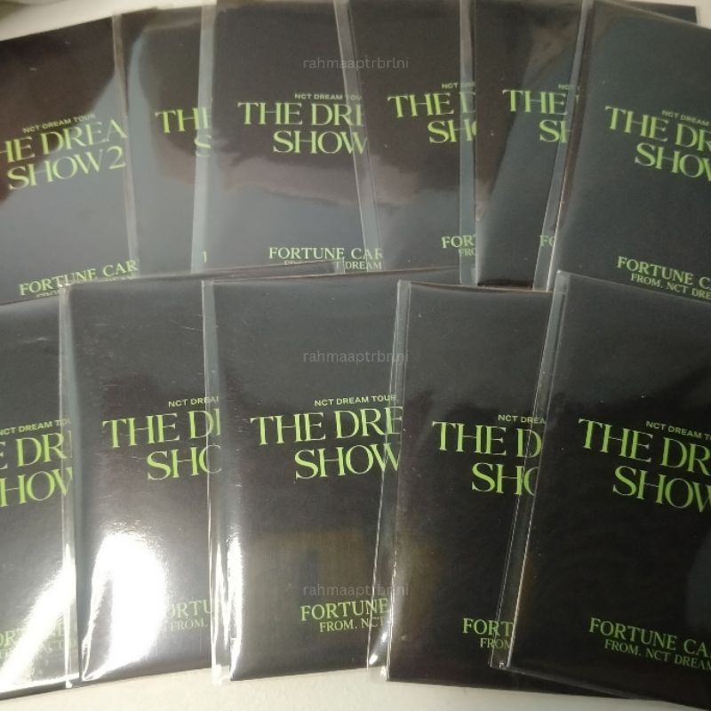 Fortune scratch tds 2 the dream show nct dream | Shopee Malaysia