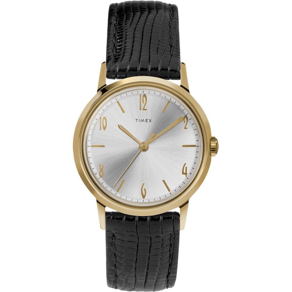 Timex Marlin Hand-Wound 34mm Leather Strap Watch TW2T18400 | Shopee ...