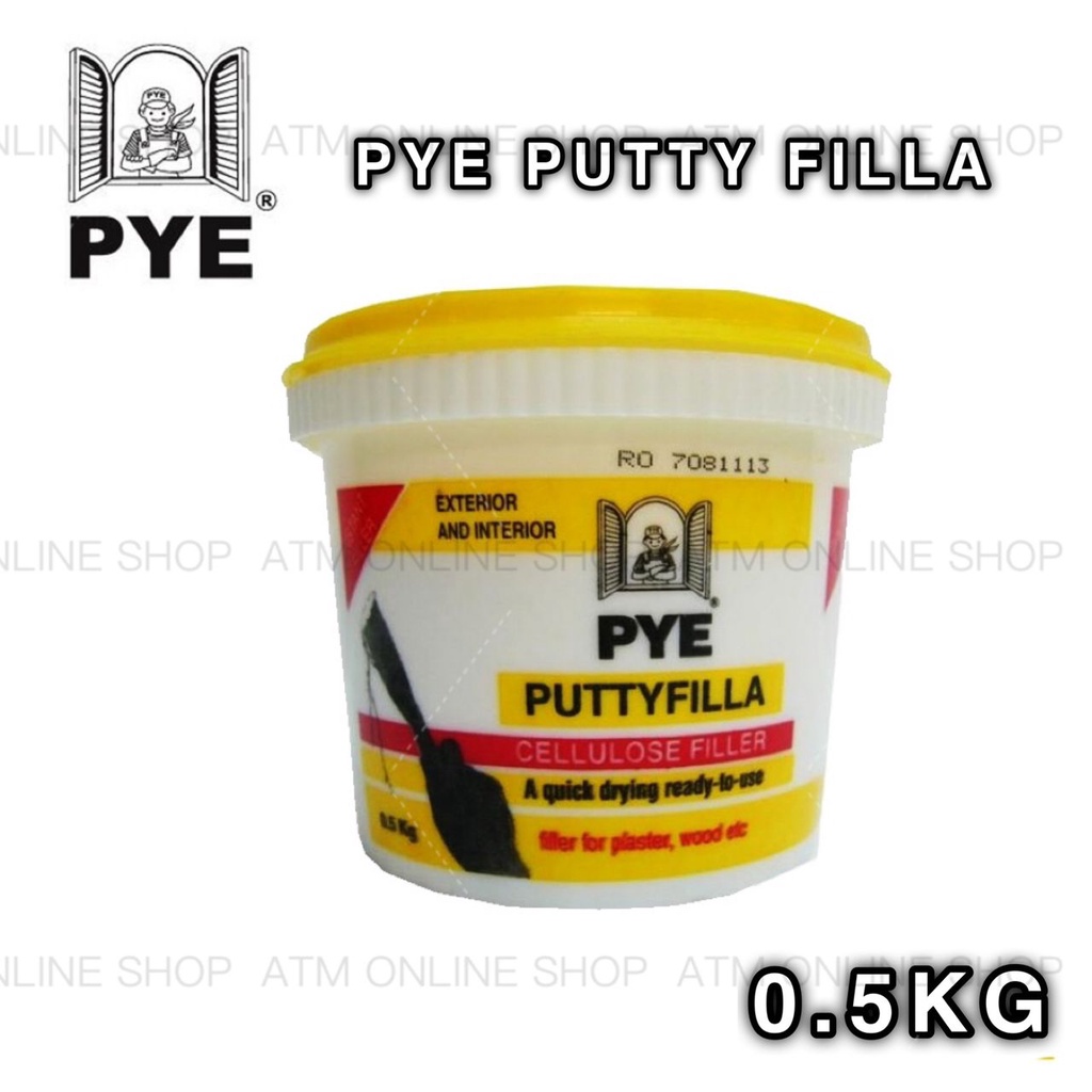PYE PUTTY FILLA Cellulose Filler - Ready Mixed Acrylic Based Filler 0 ...