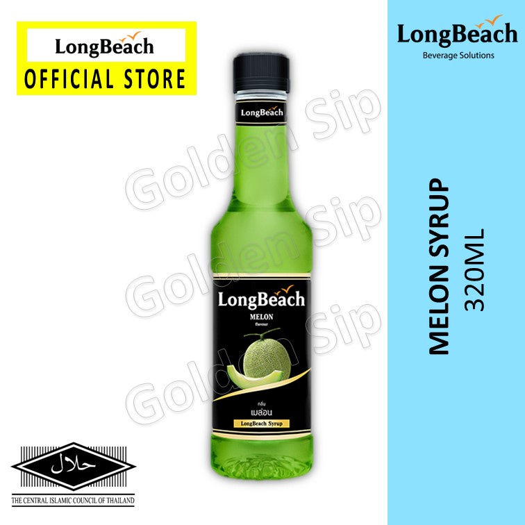 Long Beach Syrup 320ml Fruity Strawberry Mojito Melon Lychee Lemon ...