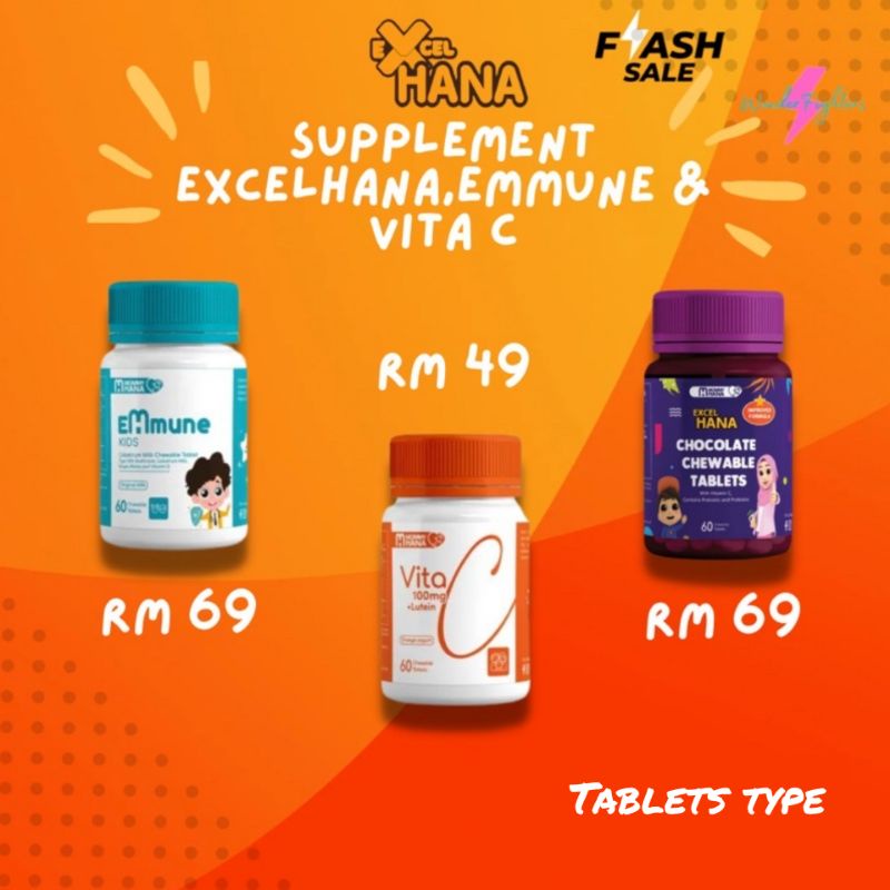 🔥 ORIGINAL HQ 🔥 EXCEL HANA BY MOMMYHANA TABLET MINDA | Shopee Malaysia