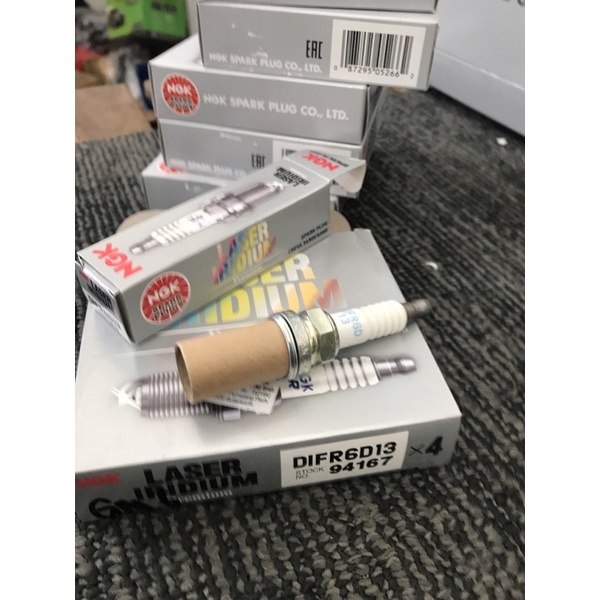 HONDA JAZZ GK5,CITY GM6 NGK SPARK PLUG DOUBLE IRIDIUM DIFR6D13 | Shopee ...
