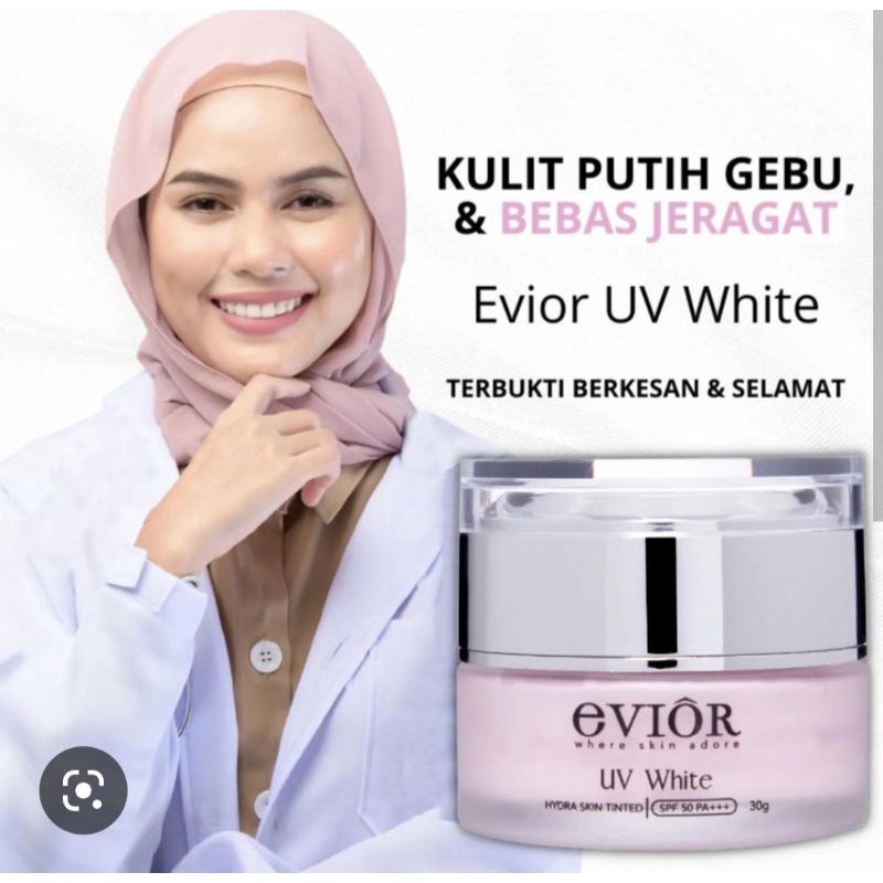 HQ ORIGINAL 🔥 EVIOR WHITENING UV Kulit Putih ( Pos Setiap Hari ...