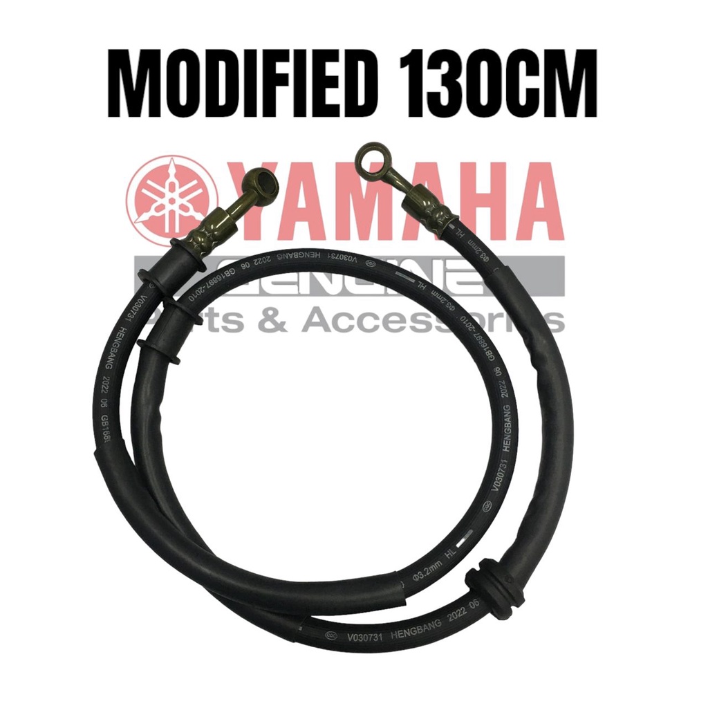 YAMAHA DISC BRAKE HOSE STD OEA 50CM 77CM 92CM 100CM 130CM LC135 Y110 RXZ KRISS Y125Z FZ150 Y15 ...