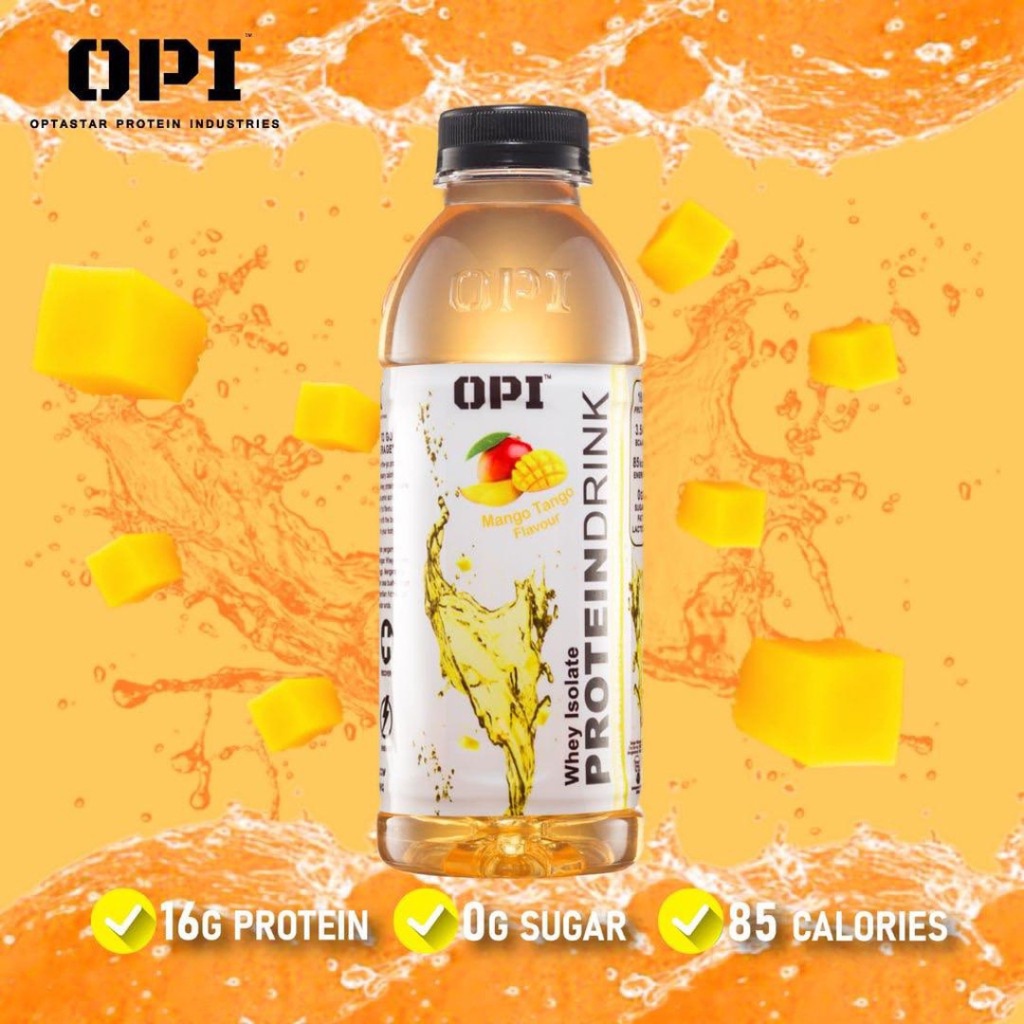 Drink OPI Protein Whey Water HALAL Ready to Drink 500ml Energy Drink ...