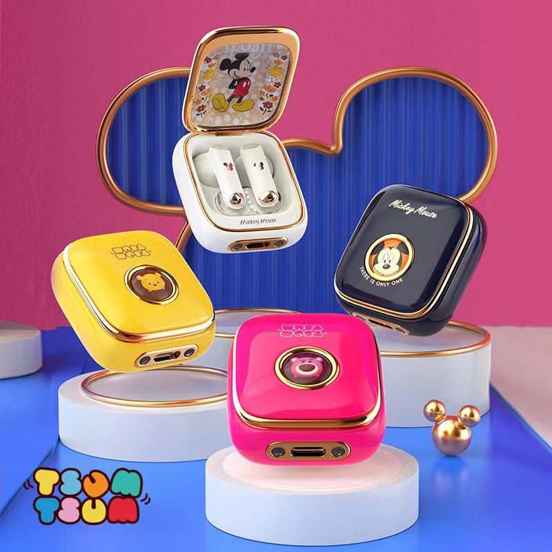 Disney Wireless Bluetooth Noise Cancelling Gaming Earbuds Headphones ...