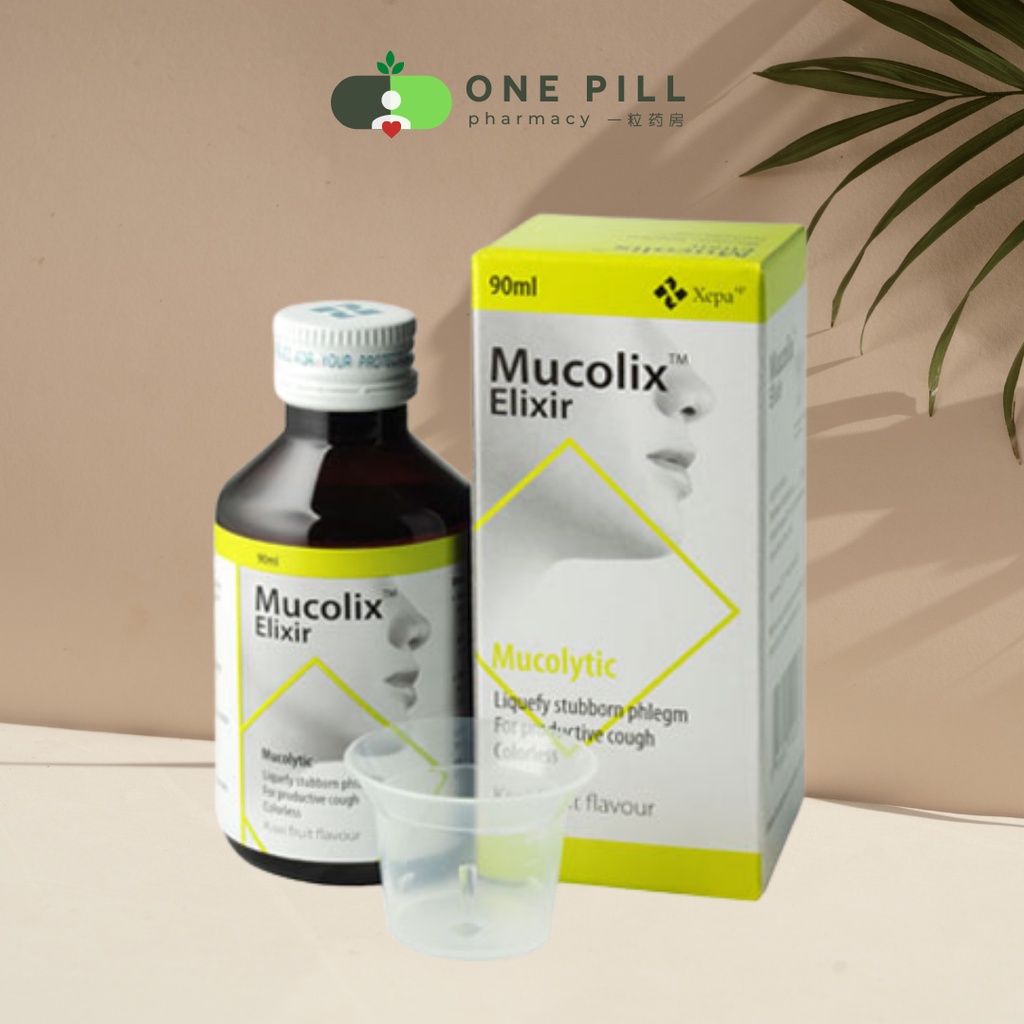 Xepa Mucolix Elixir (90ml) | Exp: 09/2024 | Shopee Malaysia