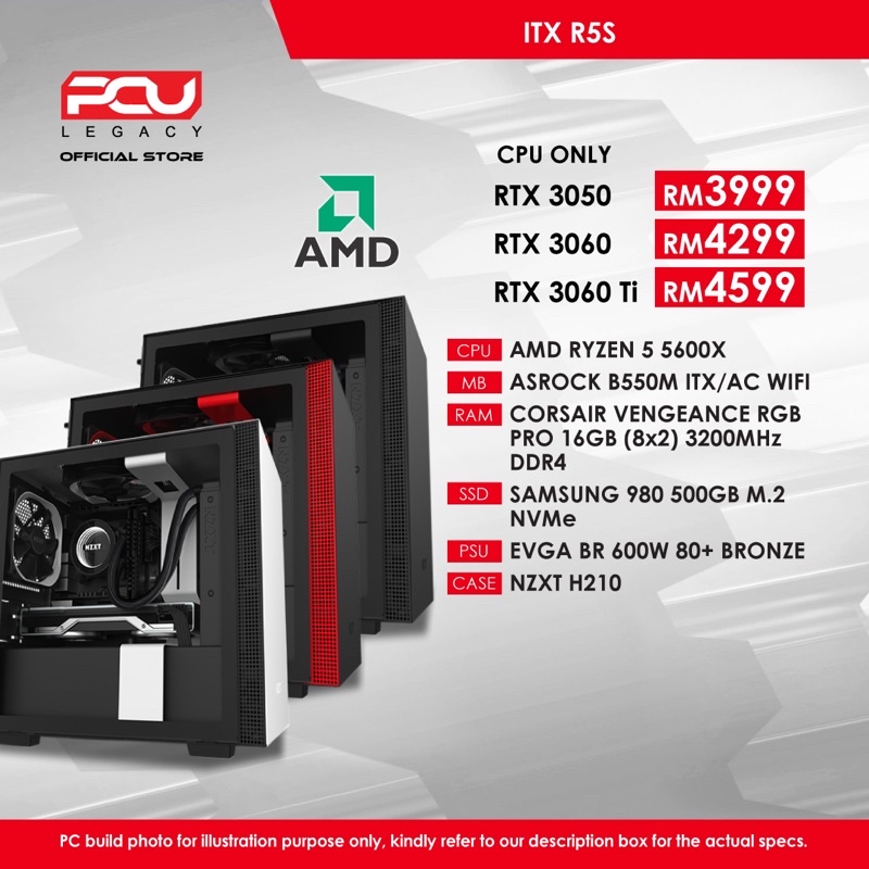 # PC ULTIMATE LEGACY # PCU MINI ITX FULL SET CUSTOM GAMING PC / AMD ...