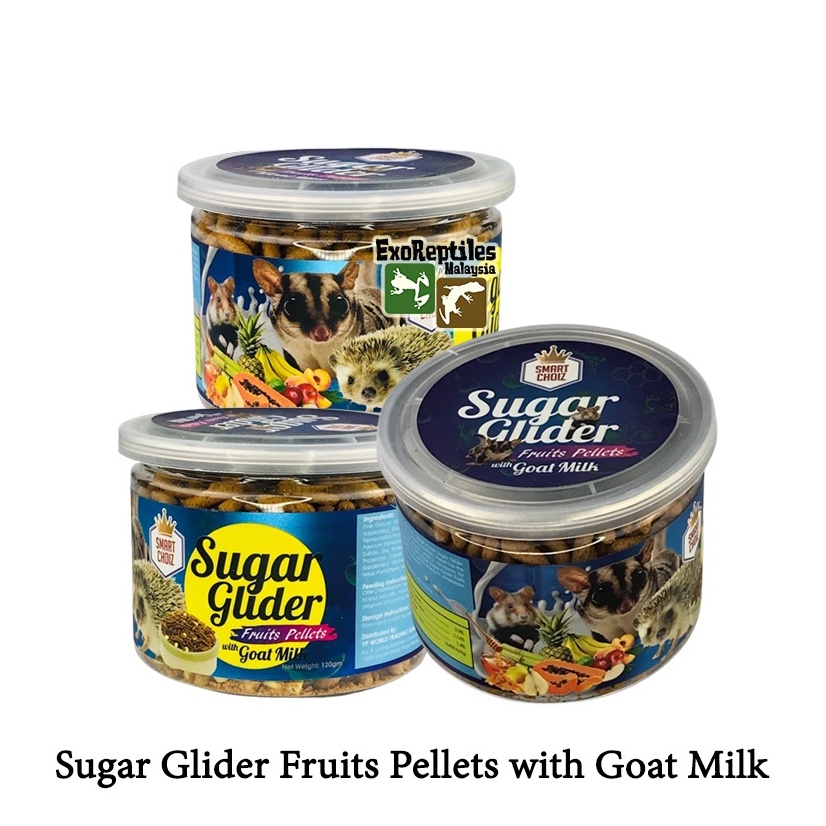 SMART CHOIZ SUGAR GLIDER FRUITS PELLET 120g | Shopee Malaysia