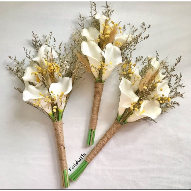 Bunga tangan tunang dan nikah simple | Shopee Malaysia