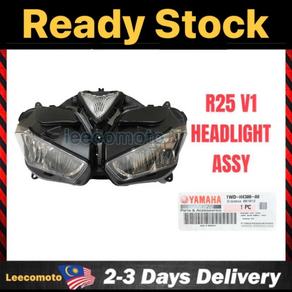 R25 R3 V1 OLD YZF-R2 R25M FIRST MODEL HEAD LAMP SET HEADLIGHT LAMPU ...