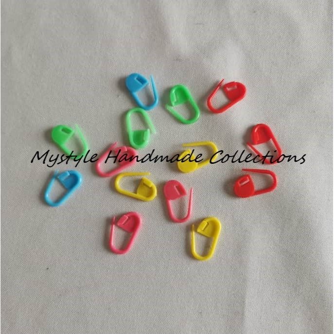 Penanda Kait, Crochet Plastic Pin Marker, DIY Bag Accessories DIY ...