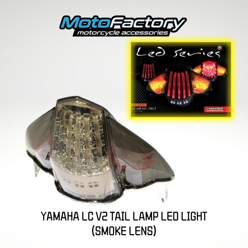 TAIL LAMP LED REAR LAMP YAMAHA LC V2 V3 LIMITED EDITION LED #READY ...