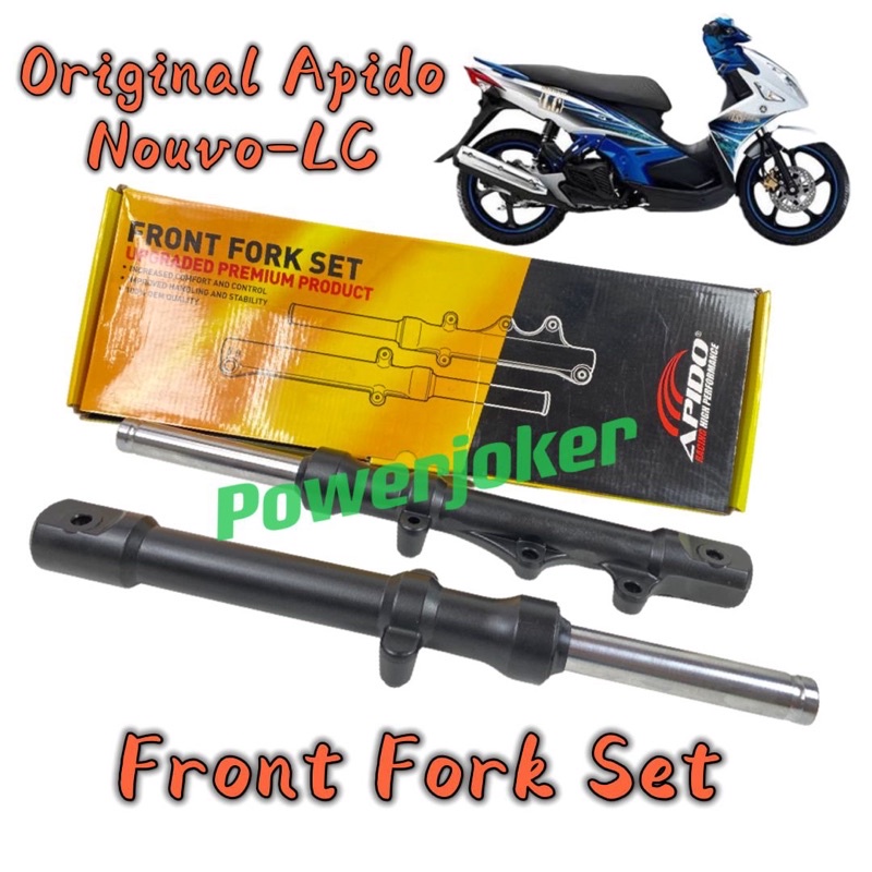 Yamaha NouvoLC Nouvo LC (Original Apido) (1 Set) Front Fork Set Standard Depan & Batang Fork ...