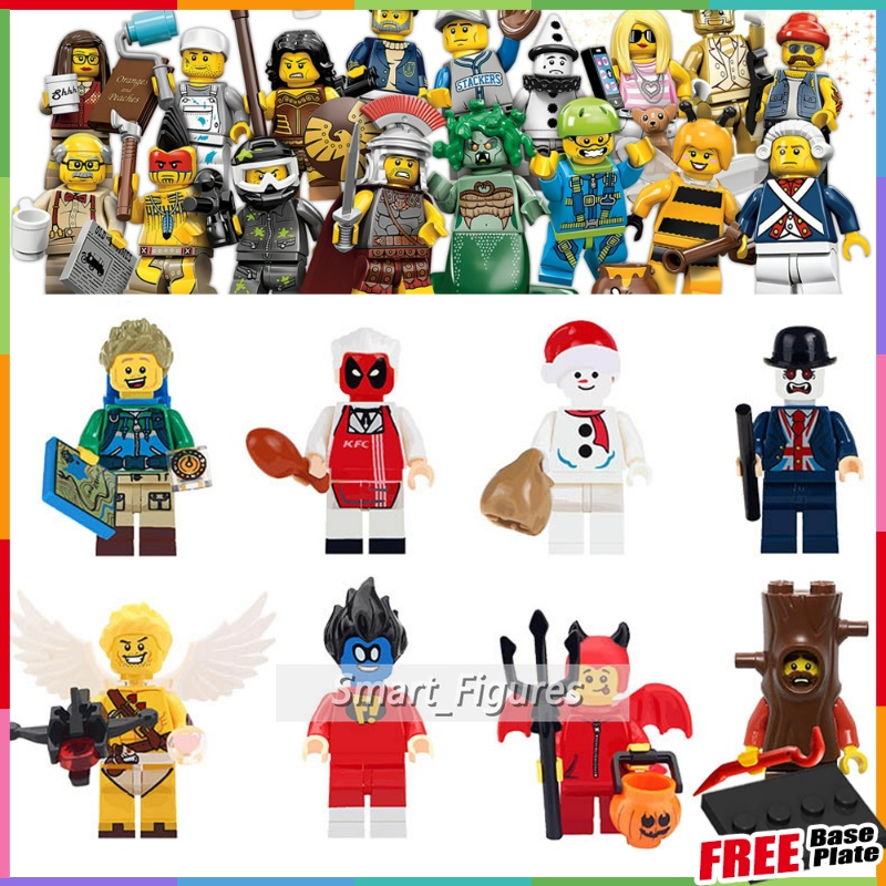Cupid Minifigures Little Devil Deadpool KFC Vampire Leicester ...