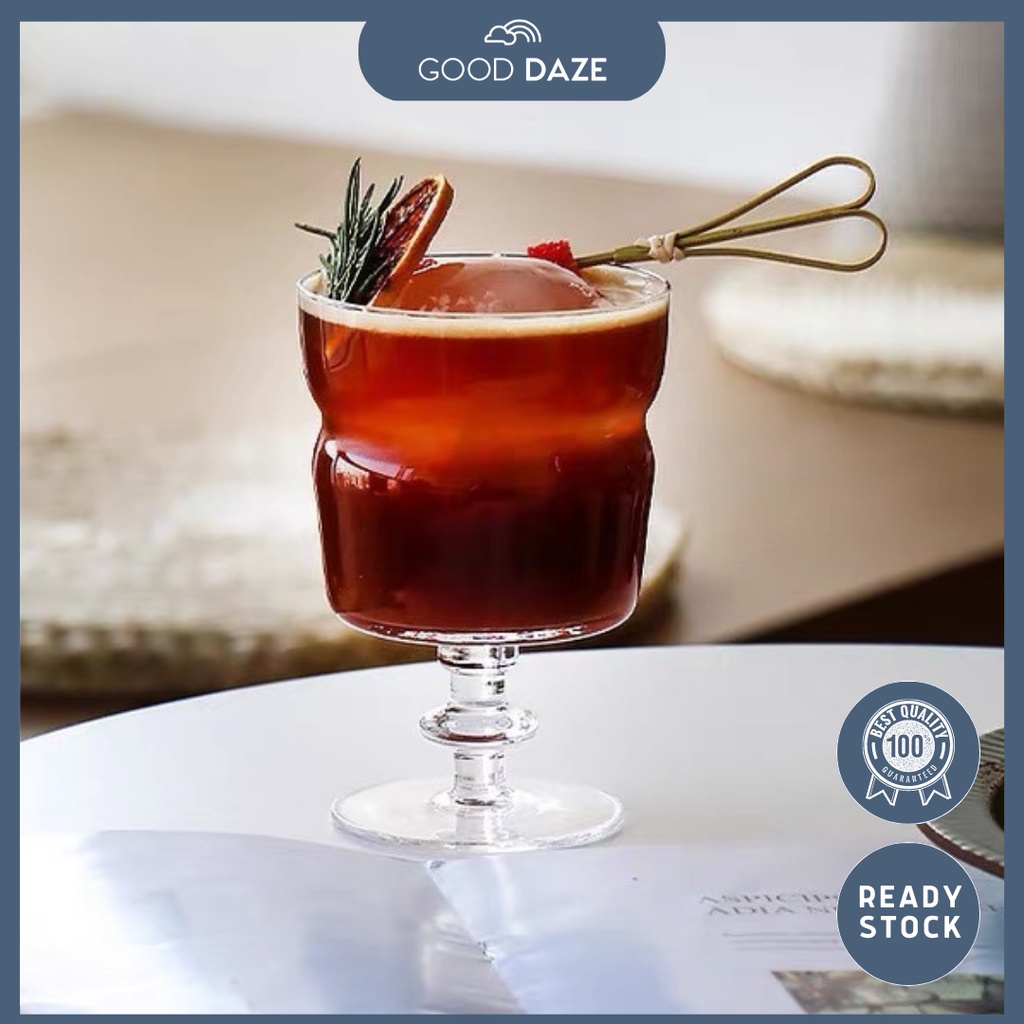 【GOOD DAZE】Cocktail glass Mocktail Glass dessert cup coffee glass ins ...
