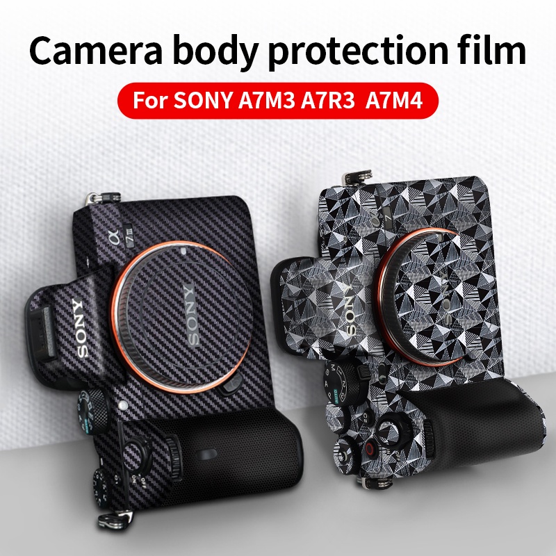 Camera body Skin A7III For Sony A7III A7R3 A7M3 A7M4 Sticker Decal Protector Anti-scratch Coat ...