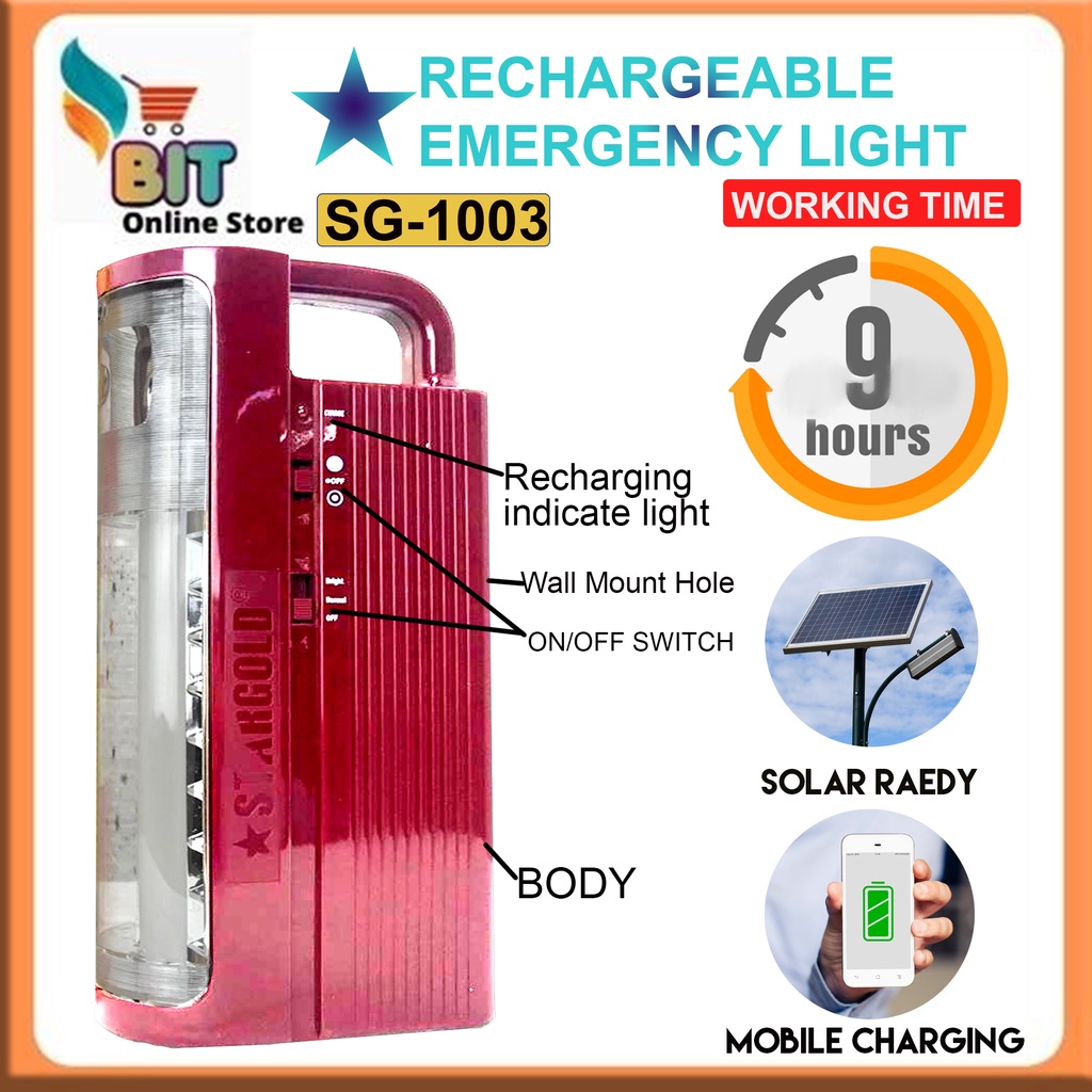 Emergency Light, Starlite SL-5001/1003m Made in Japan | Shopee Malaysia