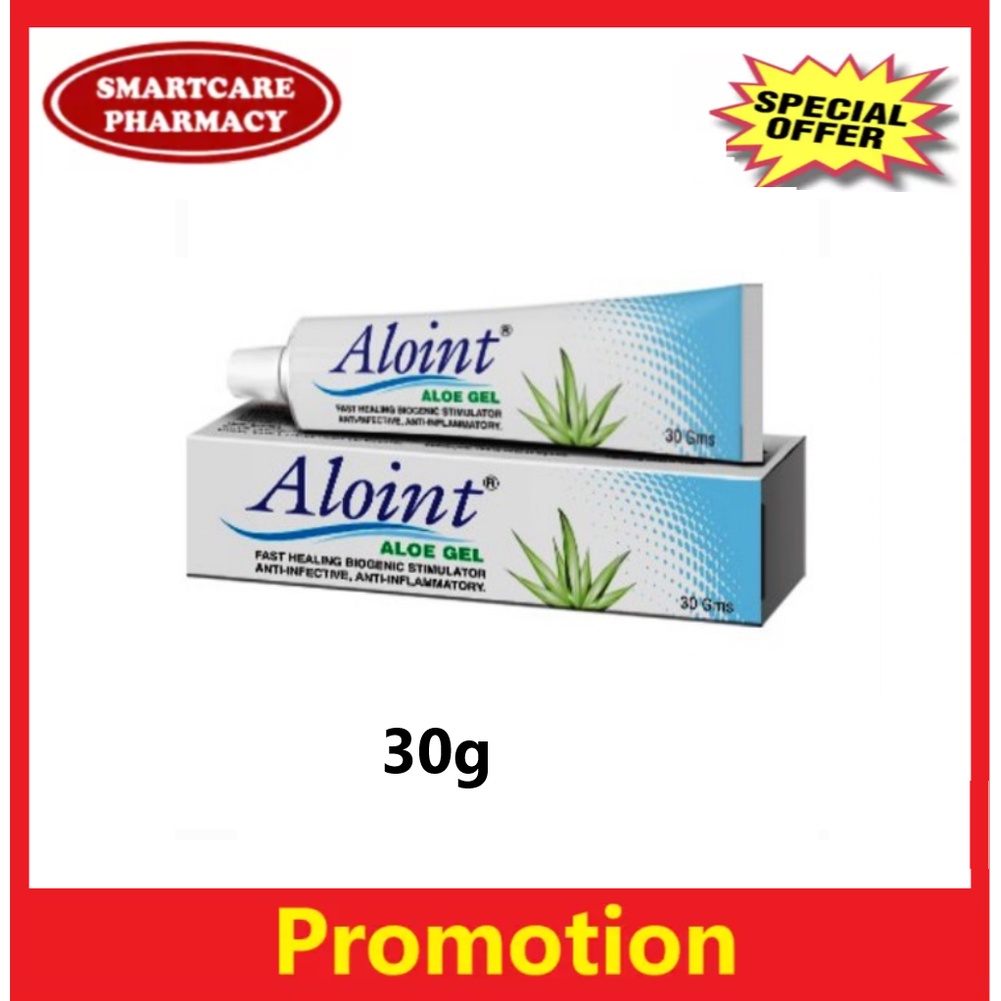 Aloint Aloe Gel aloe vera gel 30g- For Burns, Scalds, Wounds, Cuts ...