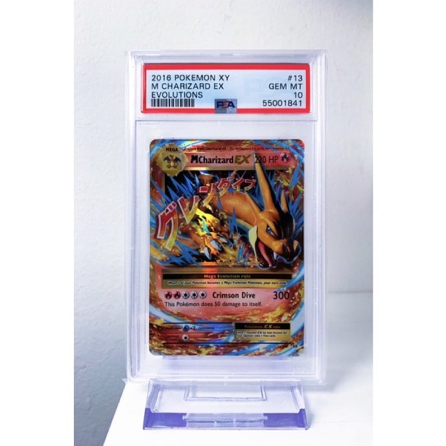 M Charizard EX PSA 10 / Ultra Rare / 13/108 / English XY: Evolutions (Pokemon TCG) | Shopee Malaysia