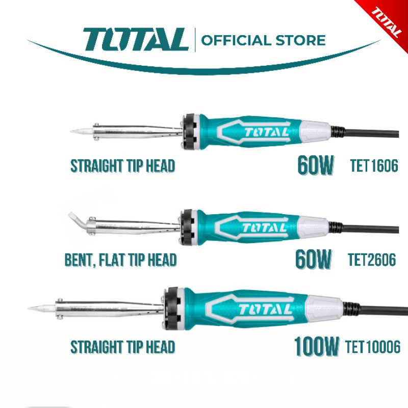 Total Soldering Iron (60W / 100W) TET1606 / TET2606 / TET10006 | Shopee ...