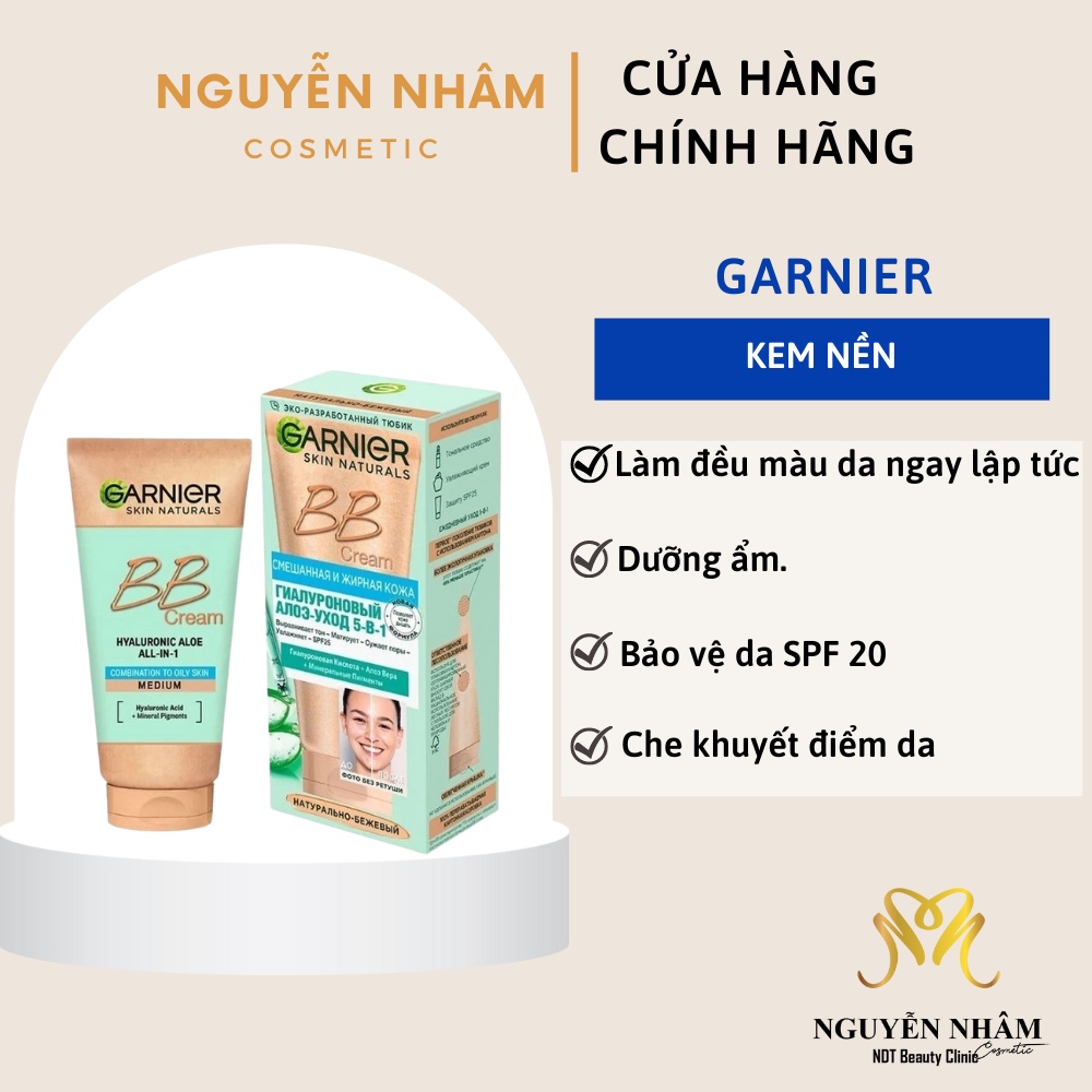 Bb GARNIER Foundation For Normal Skin, Dry Skin 50ml | Shopee Malaysia