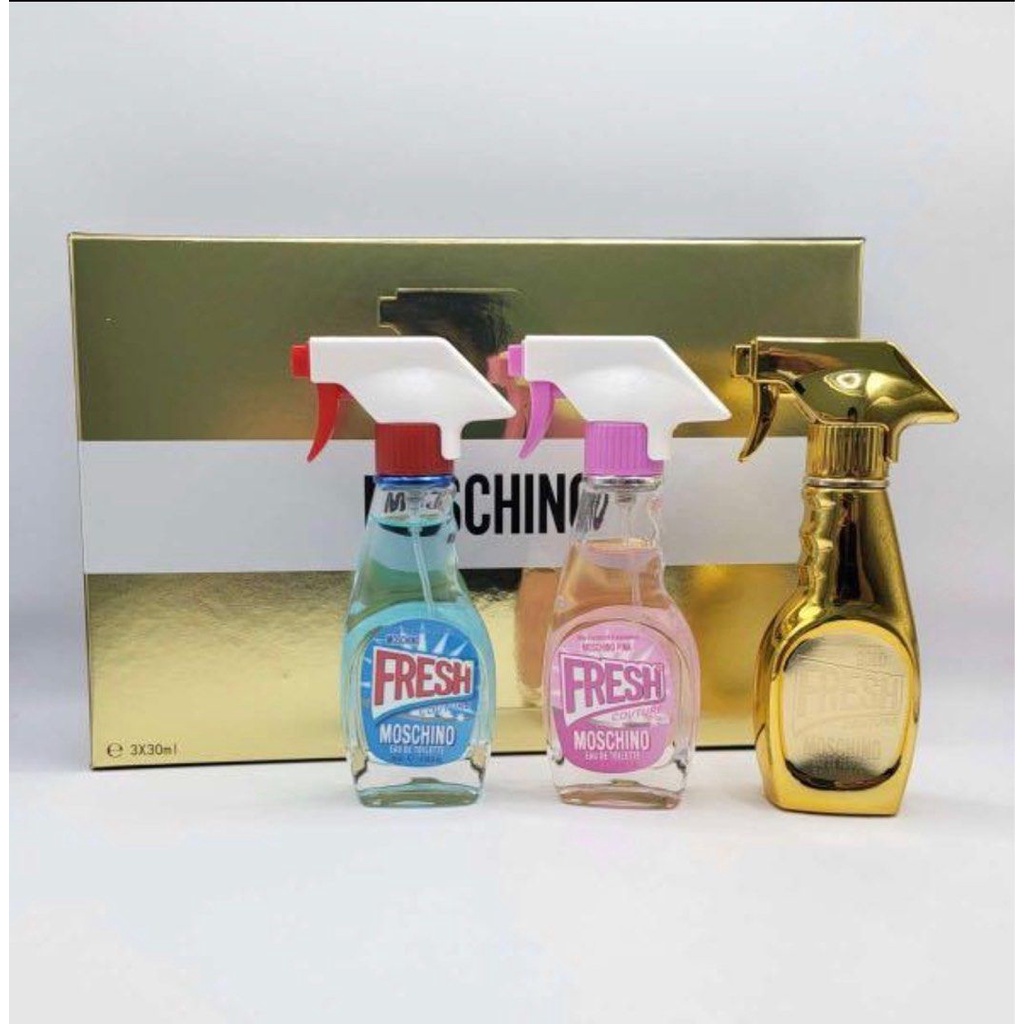 Moschino Fresh Miniature Set 3 in 1 x 30ml | Shopee Malaysia
