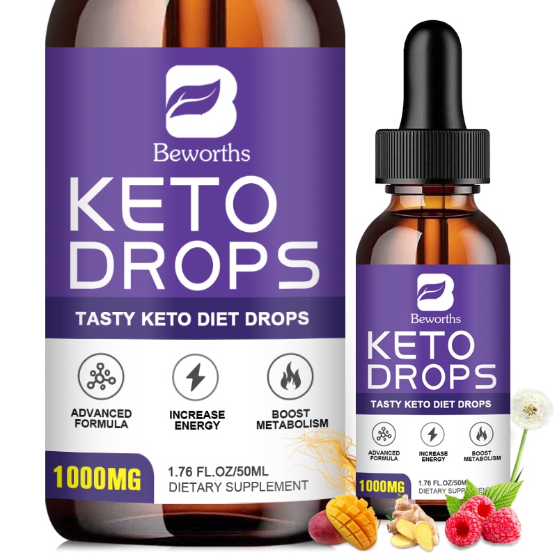 Beworths Keto Diet Drops 1000mg Advanced Formula To Support Weight Loss Fat Burner Appetite ...