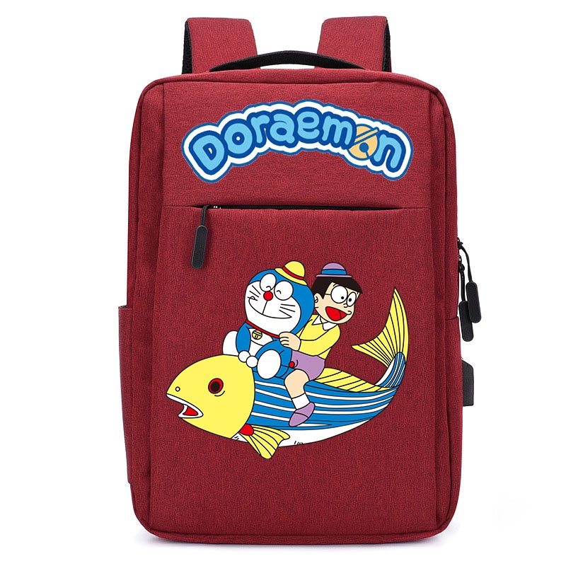 Doraemon Backpack for Women Student Backpack Travel Bag School Bag ...