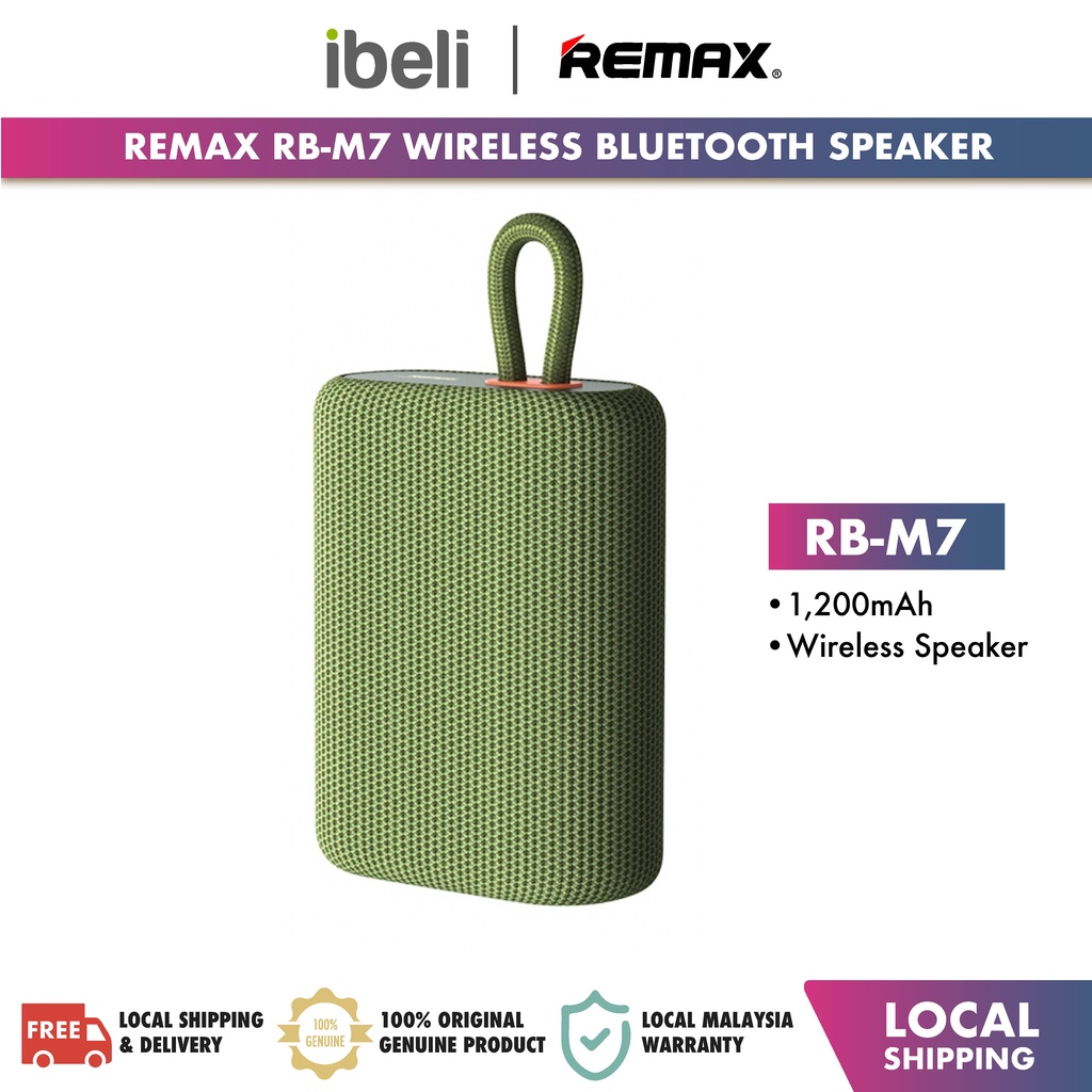 Remax RB-M7 Kingkong Series Portable Wireless Bluetooth Speaker | Shopee Malaysia