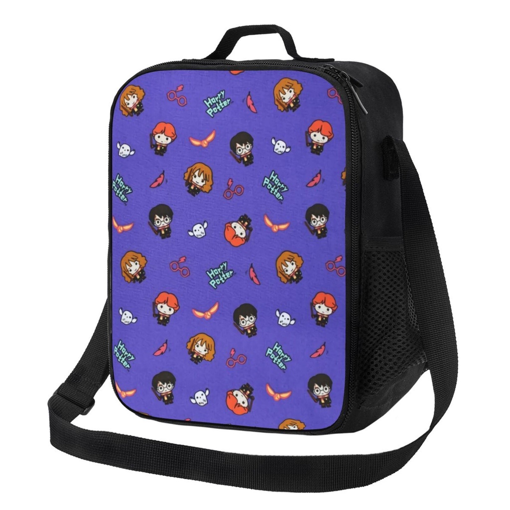 Harry Potter Aluminium Foil Insulated lunch bag Portable School Lunch ...
