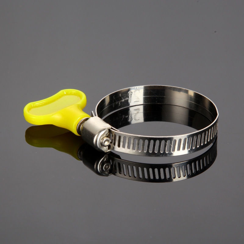 Stainless Steel Clamp Hose Clamp Washing Machine Drain-Pipe Card Faucet ...