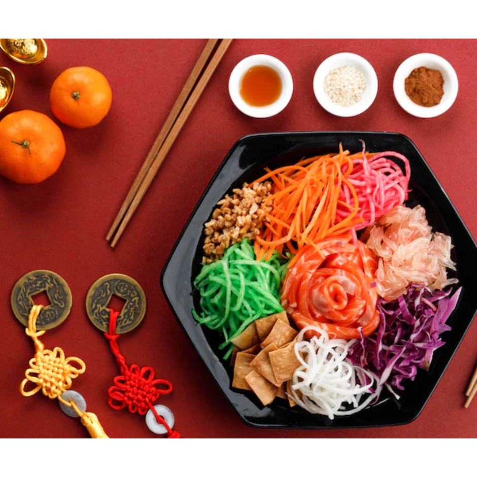 (素VEGAN) YEE SANG LOU SANG CNY | 新年鱼生捞生 | Shopee Malaysia