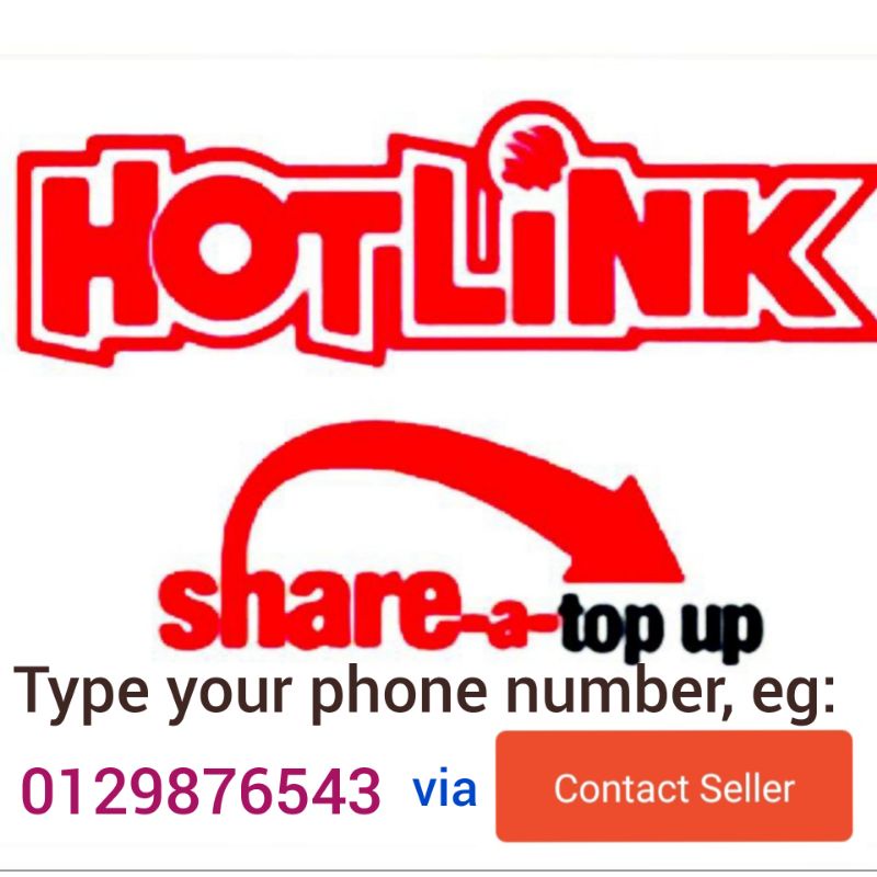 [SHARE A TOPUP] Hotlink Maxis | Shopee Malaysia
