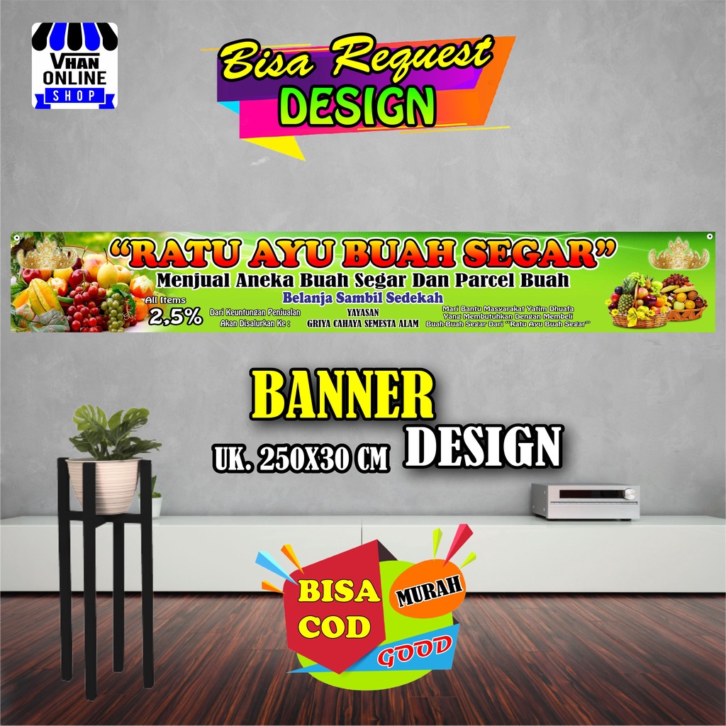 Fresh Fruit Sales Banner Banner And Good Fruit Parcel | Shopee Malaysia