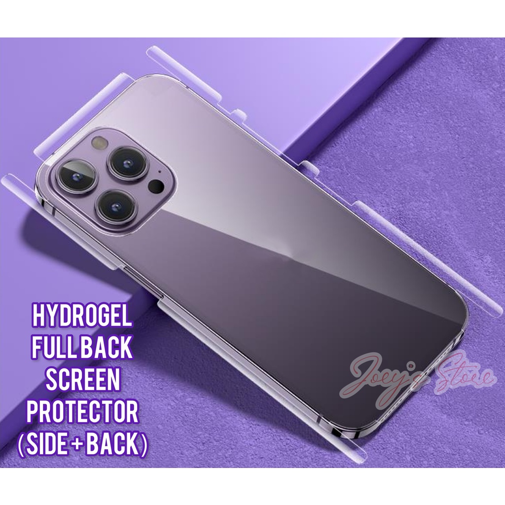 Hydrogel Back Full For iPhone 16 15 14 13 12 11 PRO MAX MINI 7 8 PLUS X ...
