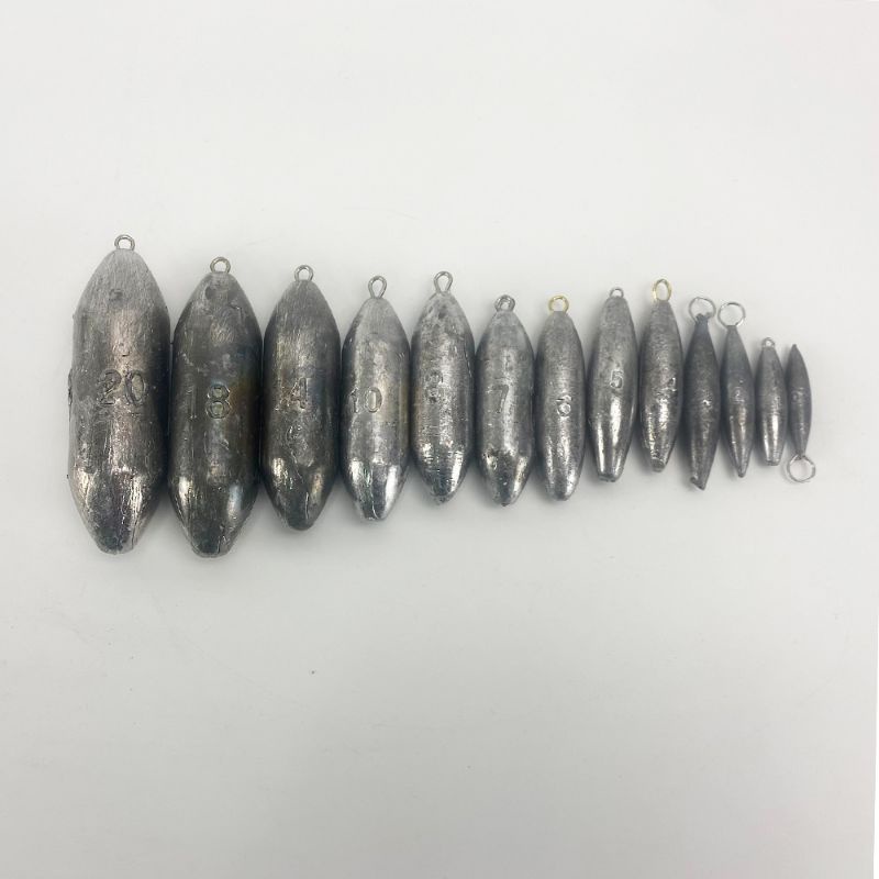 Batu Ladung (19g-705g) Wire Long Sinker Long Drop Sinker Batu Ladung ...