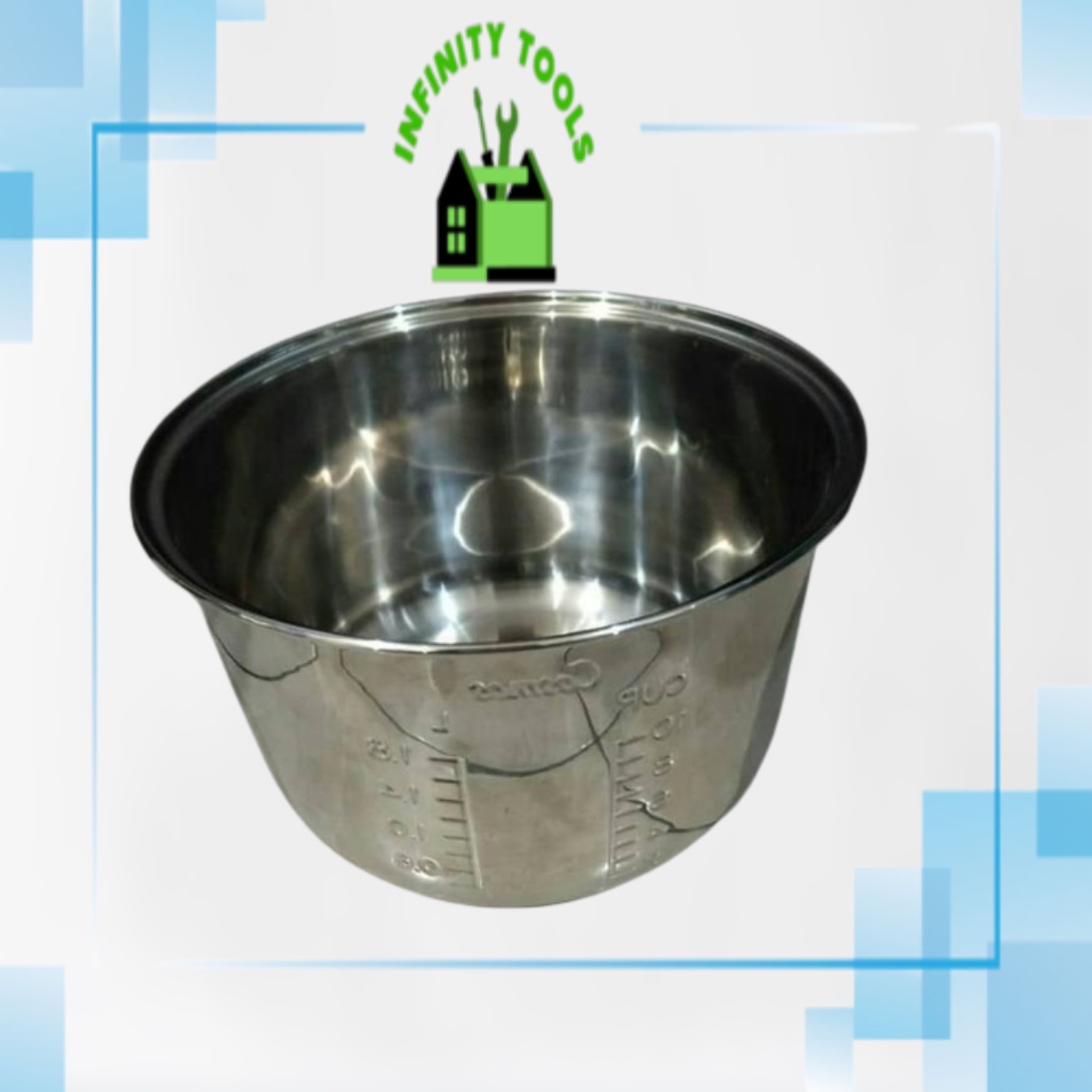 Rice Cooker Pan/Teflon Stainless 2 Ltr Universal Teflon N Inner Pan ...