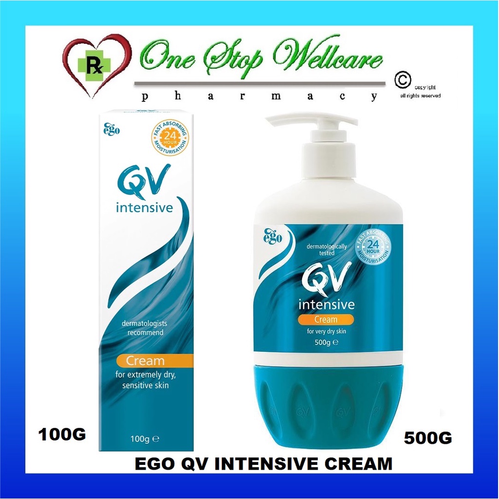 EGO QV INTENSIVE CREAM 100G / 500G | Shopee Malaysia