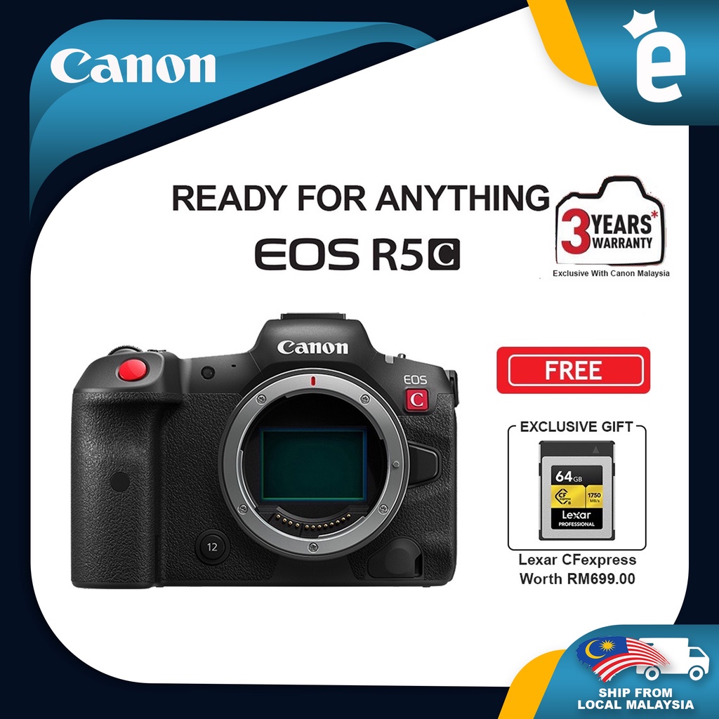 Canon EOS R5C R5 C Mirrorless Cinema Camera 100% Original CANON ...