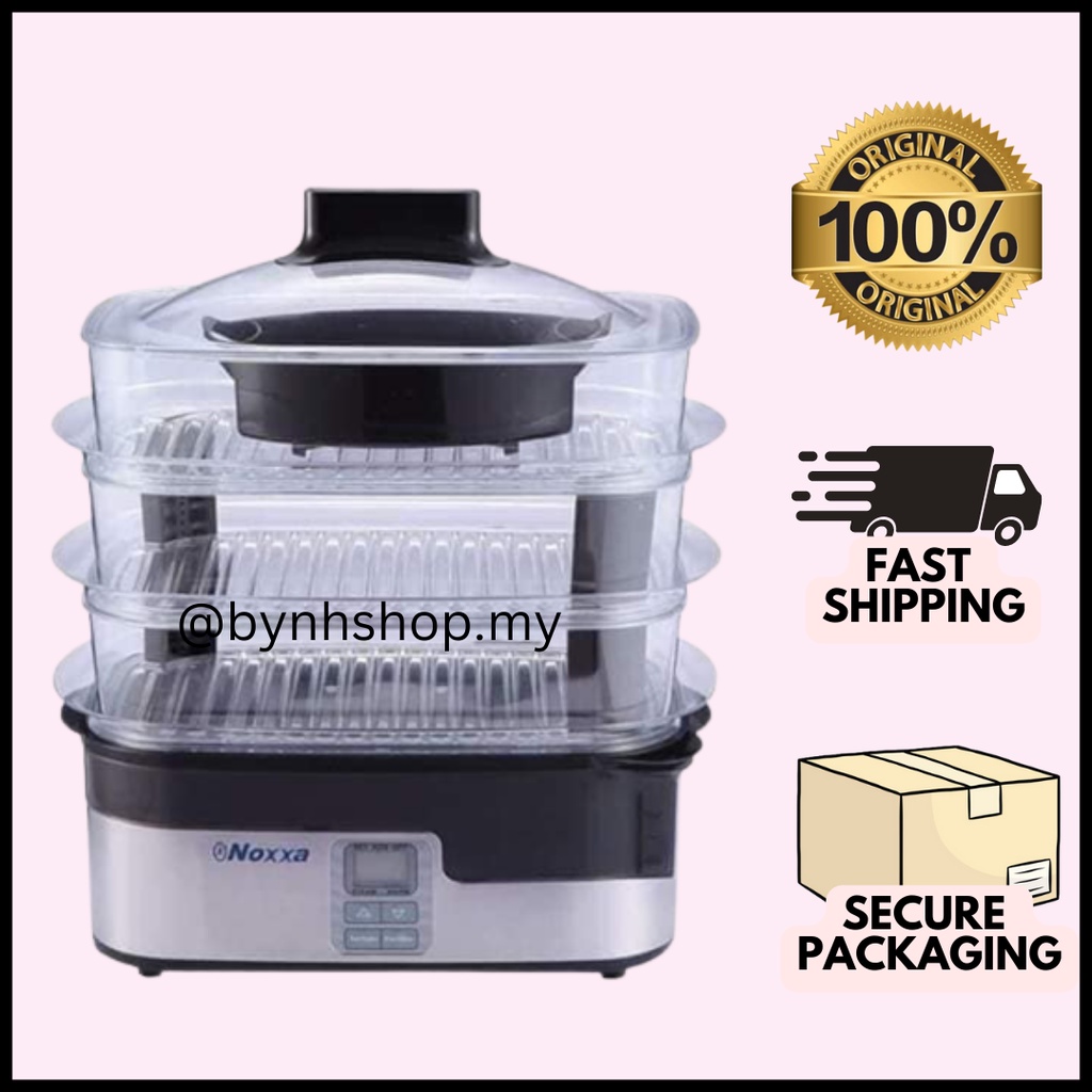 [READY STOCK] Noxxa Food Steamer - 3-tier XL compartments ORIGINAL ...