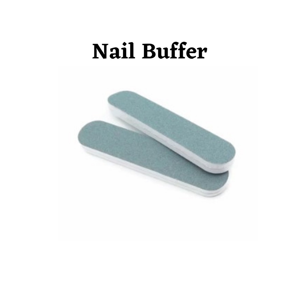 READY STOCK 1 Pcs Double Sided Nail Buffer Polish Manicure Pedicure ...