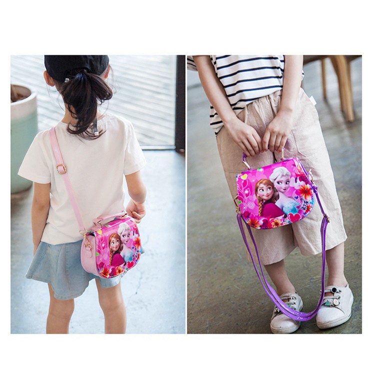 🔥Flash Sales Msia🔥 Frozen Handbags Kids Children Cartoon Bags Girls ...