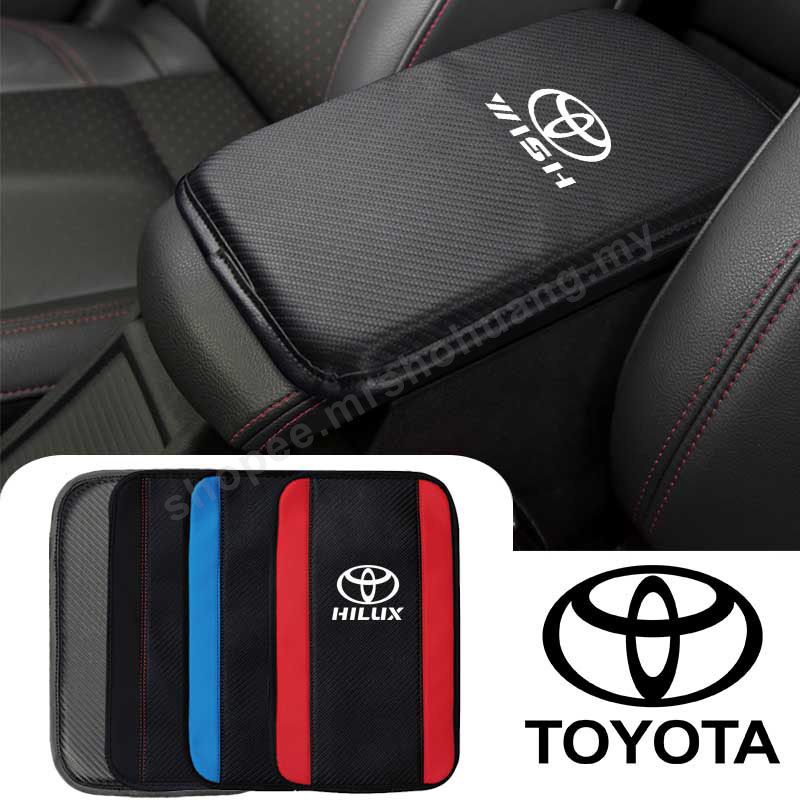 Car Armrest Cover For Toyota Wish Camry Yaris lphard Vios Cross Sienta ...