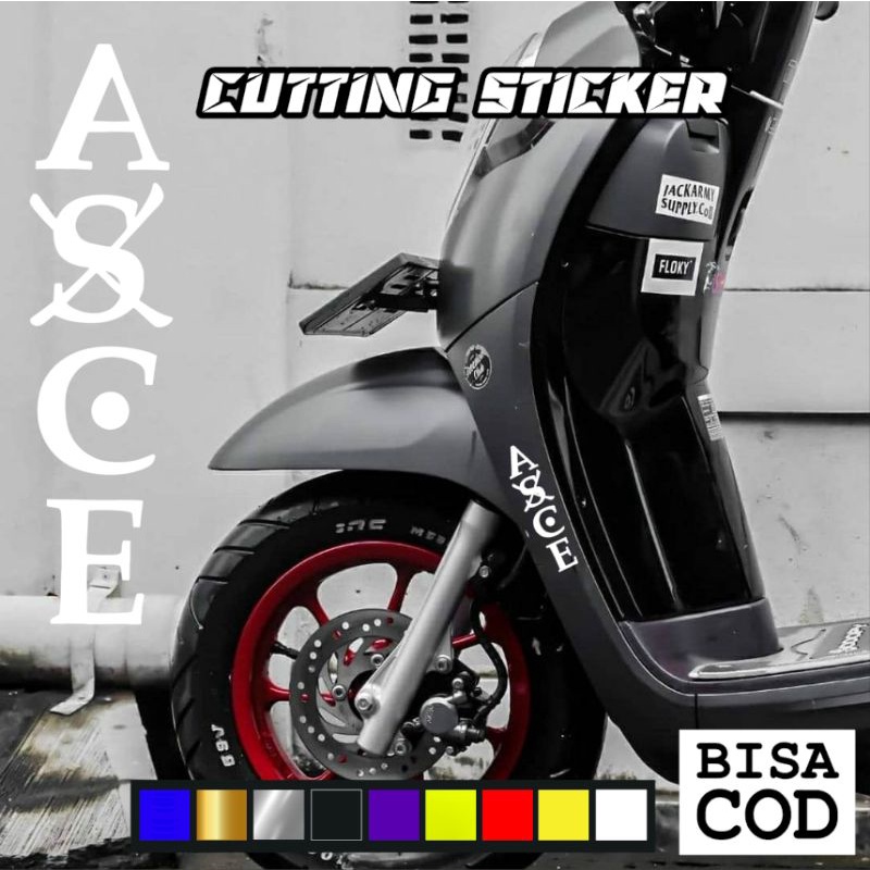 Sticker ONE PIECE ASCE ACE LOGO | Shopee Malaysia