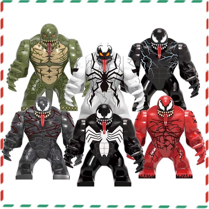 【Toy World】Children's building blocks Venom slaughter minifigures ...