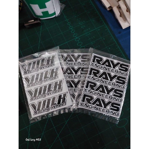 sticker rim te37 & ssr type C cutting ori (toreh) | Shopee Malaysia