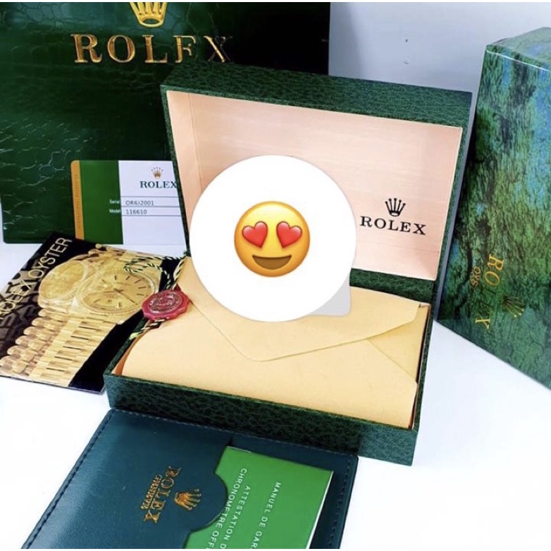 Rolex BRAND WATCH BOX FULL SET OF CARD AND PAPER BAG | Shopee Malaysia