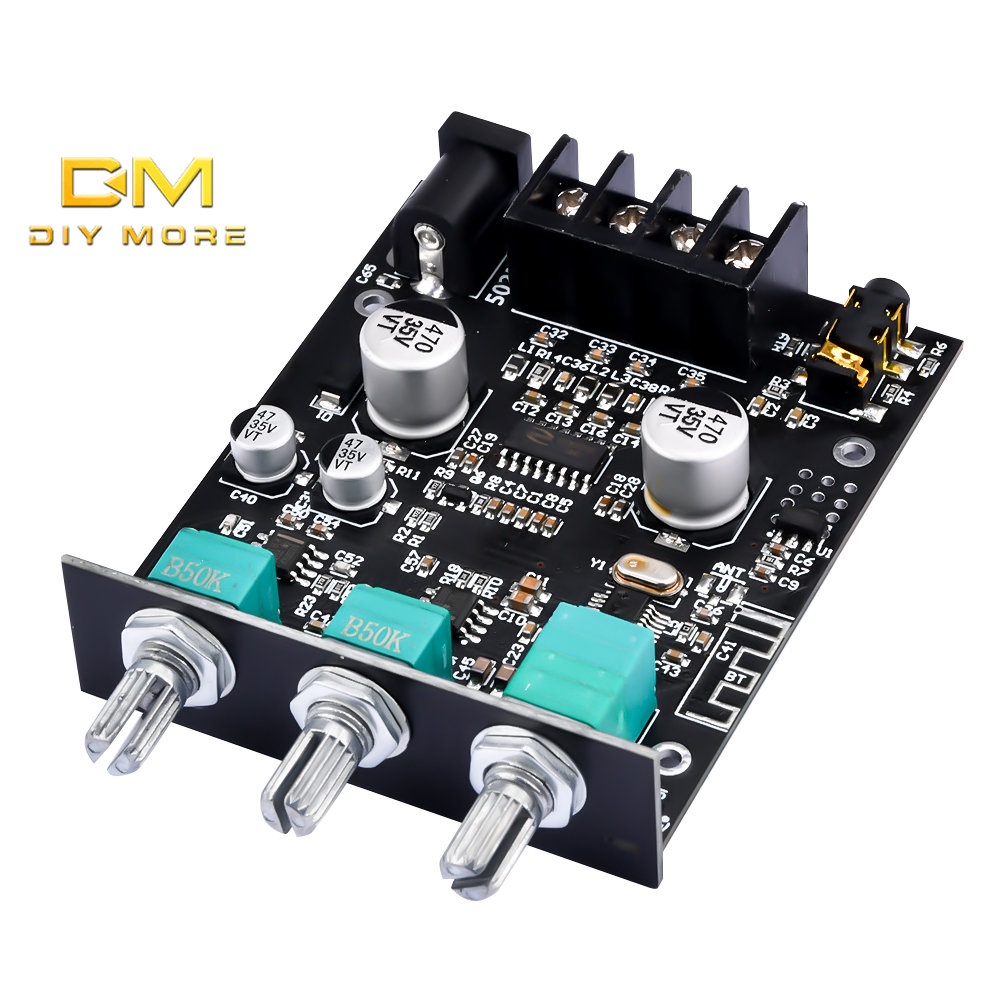 DIYMORE 502MT 50W*2 with tone bluetooth audio amplifier module | Shopee ...